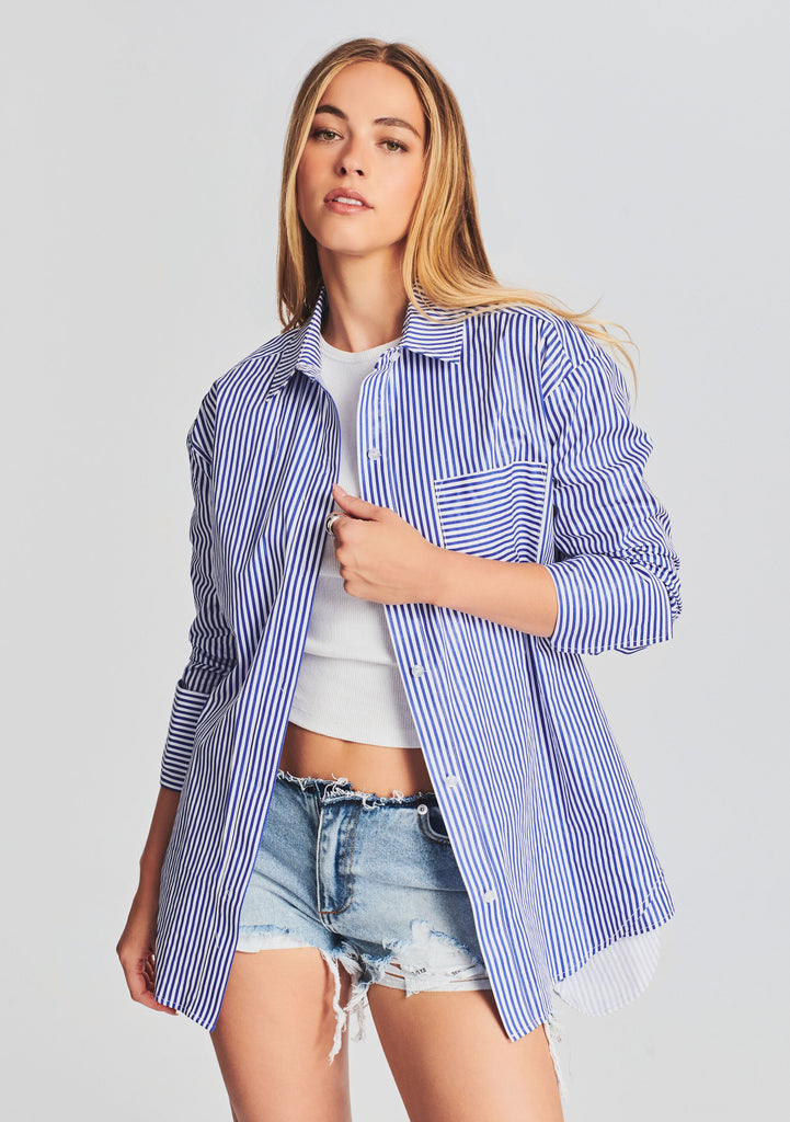 Hefley Oversized Shirt Dress – SEROYA NYC
