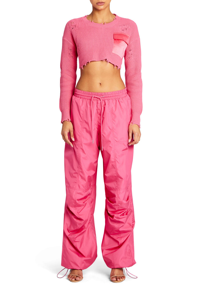 Cropped Devin Sweater – SEROYA
