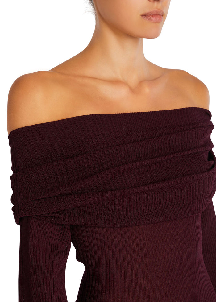 Galleria Rib Knit Maxi Dress – SEROYA