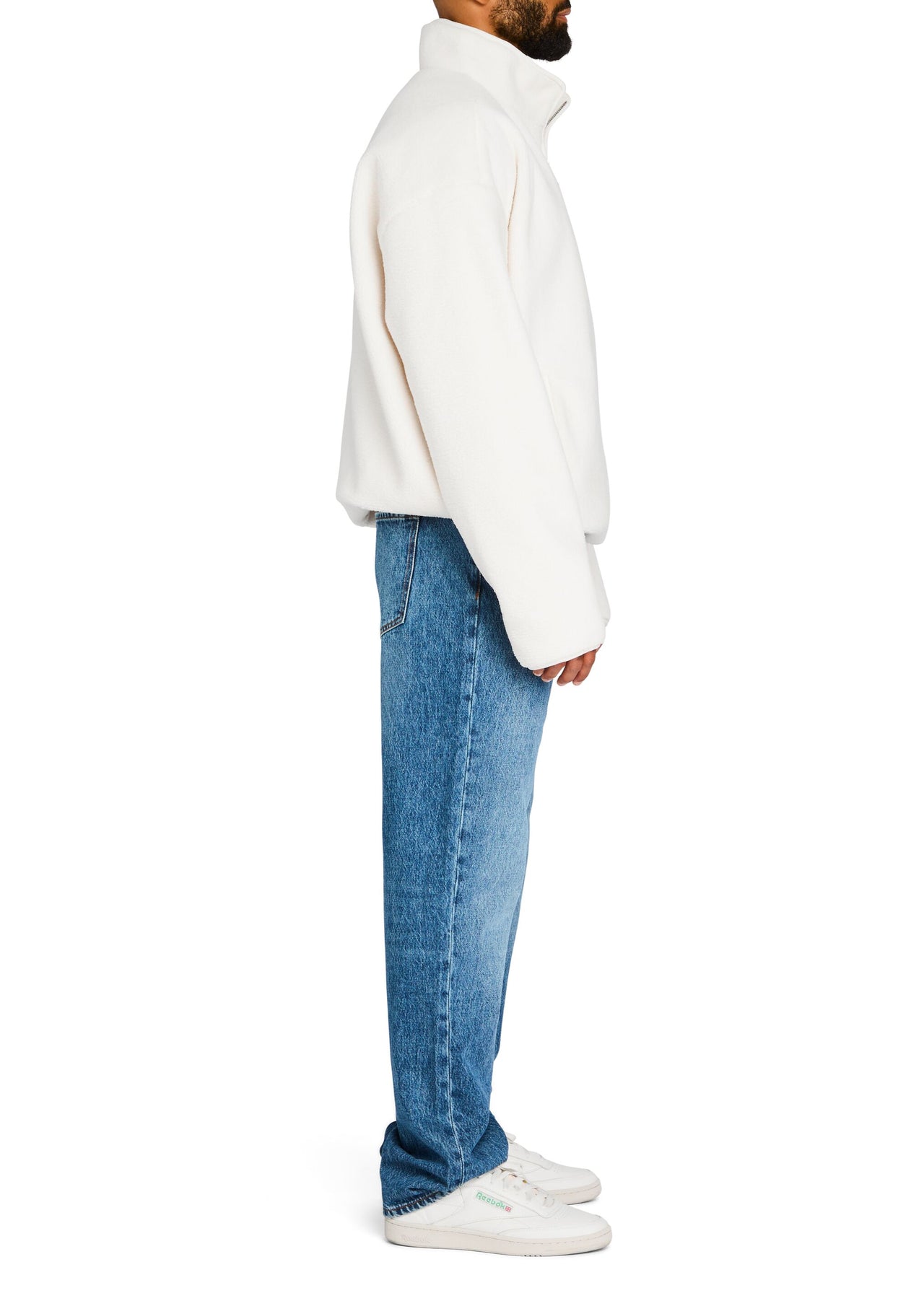 Carter Faux Shearling Zip Jacket – SEROYA