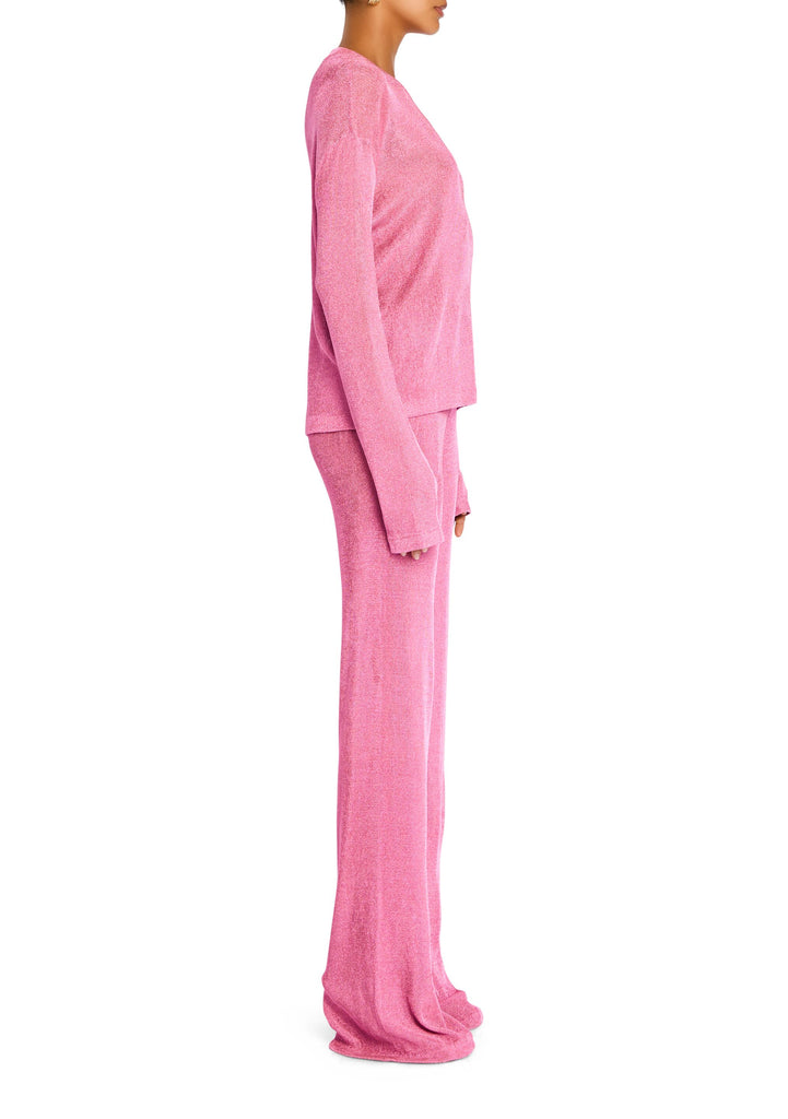 Sheldon Metallic Knit Pant – SER.O.YA
