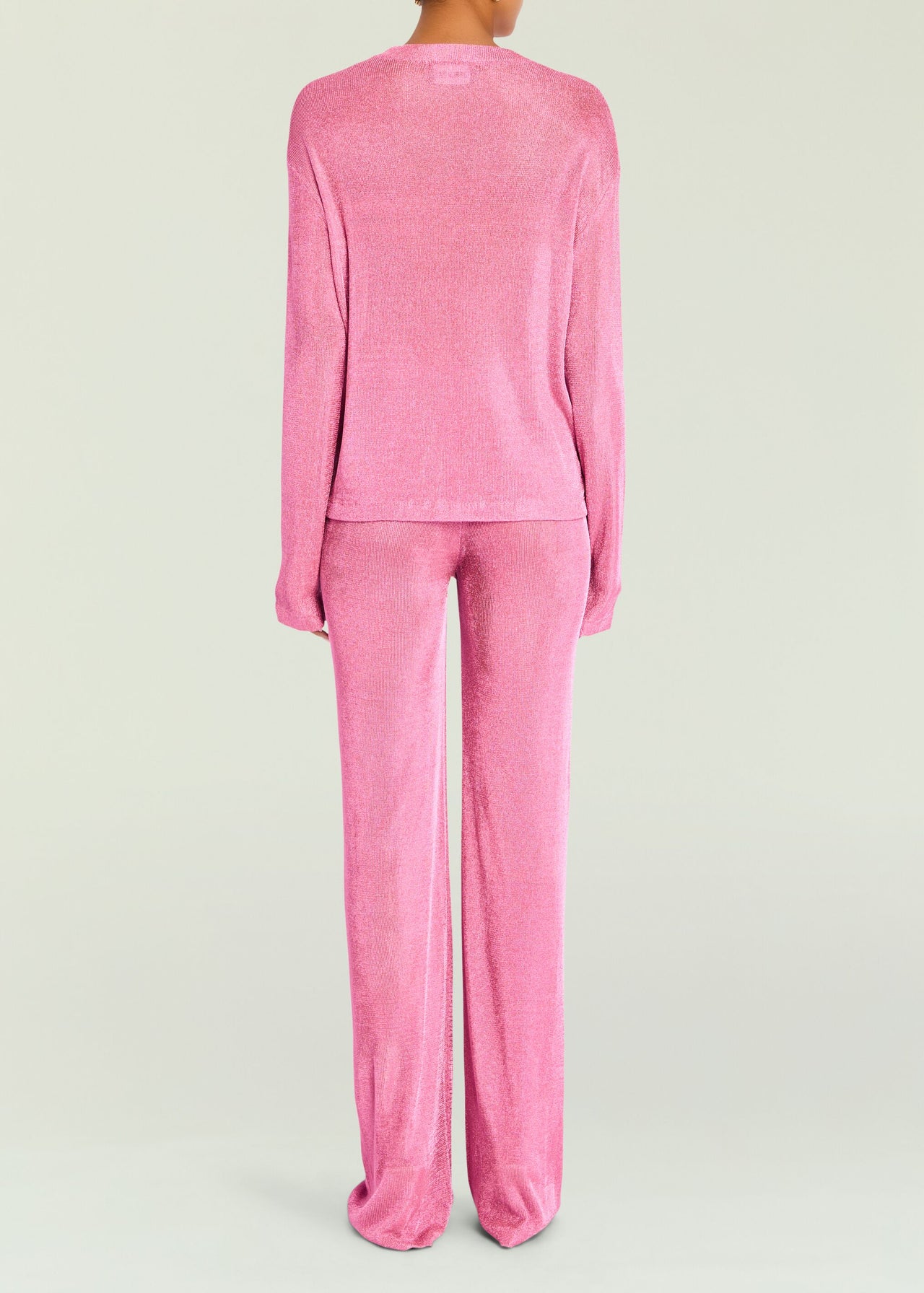 Sheldon Metallic Knit Pant – SEROYA