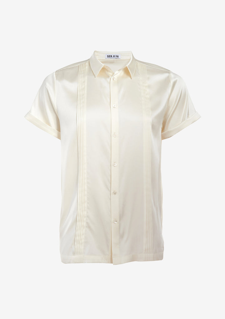 Whit Silk Button Down – SER.O.YA